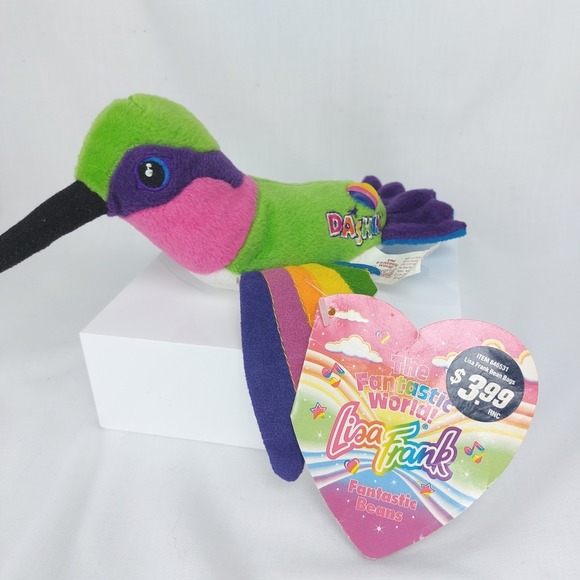 Lisa Frank | Toys | Vintage 9s Lisa Frank The Fantastic World Beanie ...